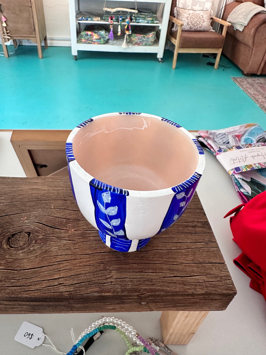 Ceramic Blue Bowl – Jacinta Haycock Artist