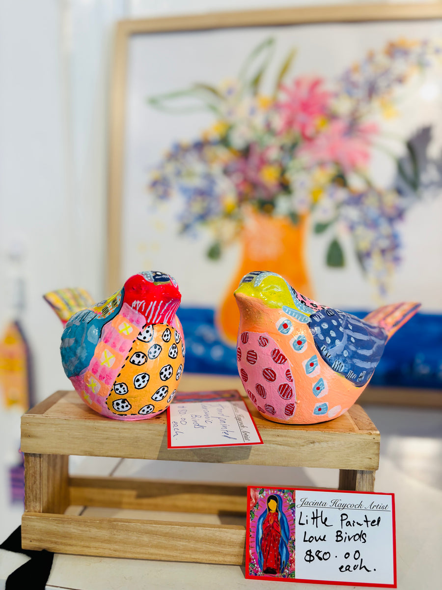 Yellow Love Bird – Jacinta Haycock Artist